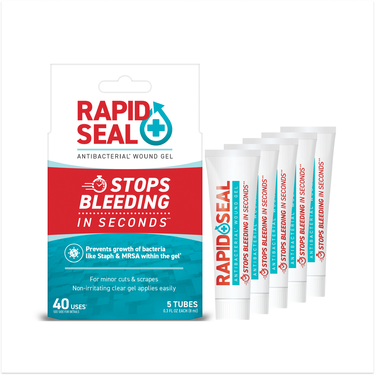 Rapid-Seal™ Wound Gel, Stops Bleeding Fast